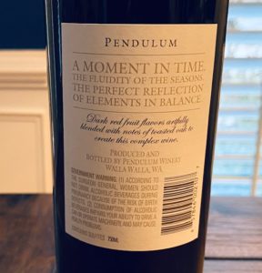2016 Pendulum Red Blend | CostcoWineBlog.com