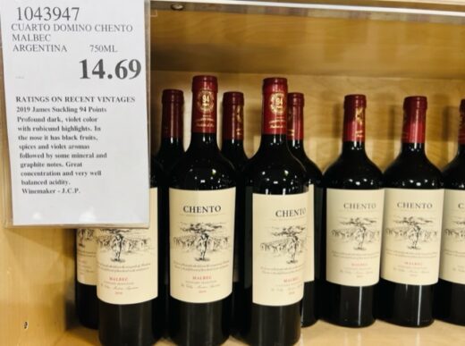 2019 Chento Malbec | CostcoWineBlog.com