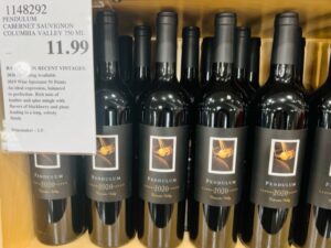2020 Pendulum Cabernet Sauvignon Columbia Valley | CostcoWineBlog.com
