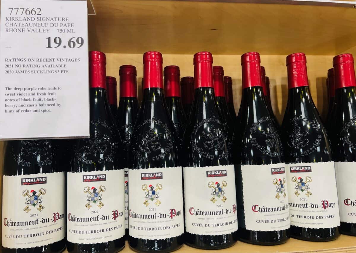 2021 Kirkland Signature Chateauneuf du Pape | CostcoWineBlog.com