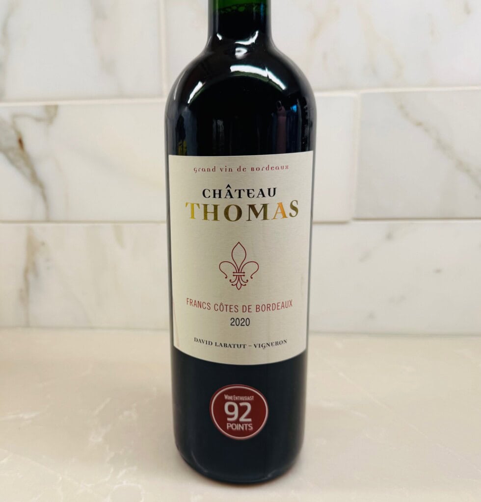 2020 Chateau Thomas Francs Cotes de Bordeaux | CostcoWineBlog.com